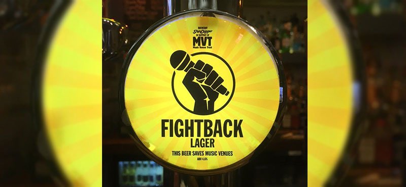 This beer saves venues: Fightback Lager launches | IQ Magazine