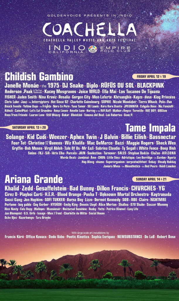 Coachella announces 2019 line-up | IQ Magazine