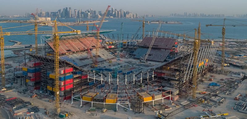 World's first mobile stadium takes shape | IQ Magazine