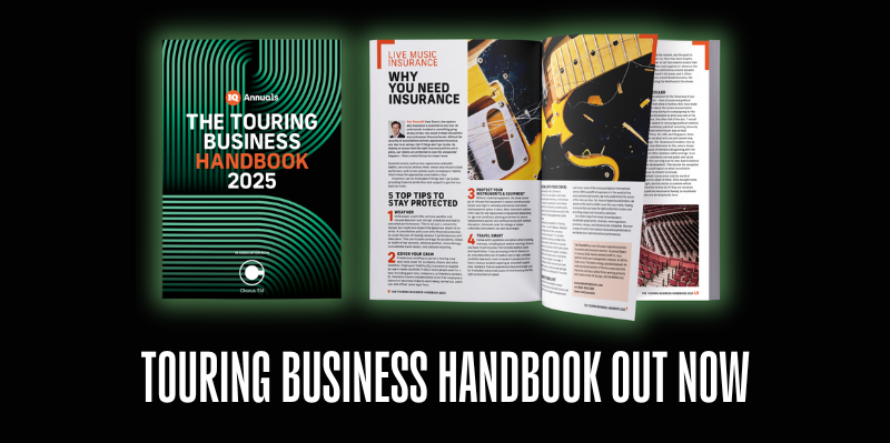 The Touring Business Handbook 2025 out now | IQ Magazine