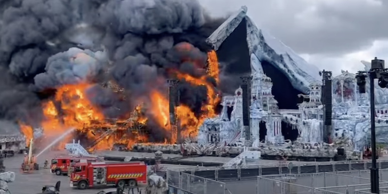 Tomorrowland's main stage destroyed by fire | IQ Magazine