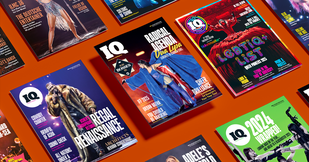 IQ Magazine | Live Music Intelligence
